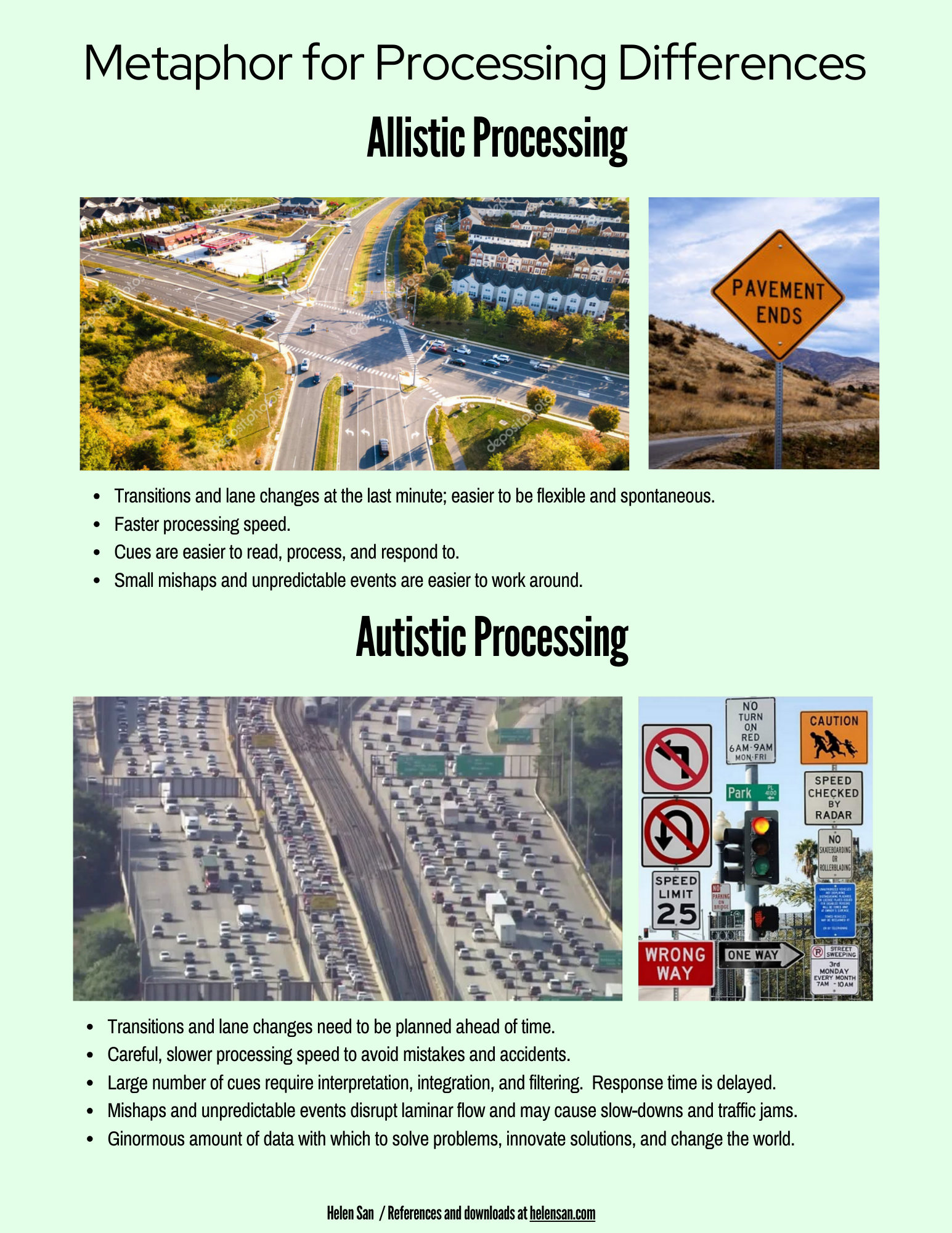 Traffic Metaphor for Processing Differences – Mont Rose Counseling, LLC