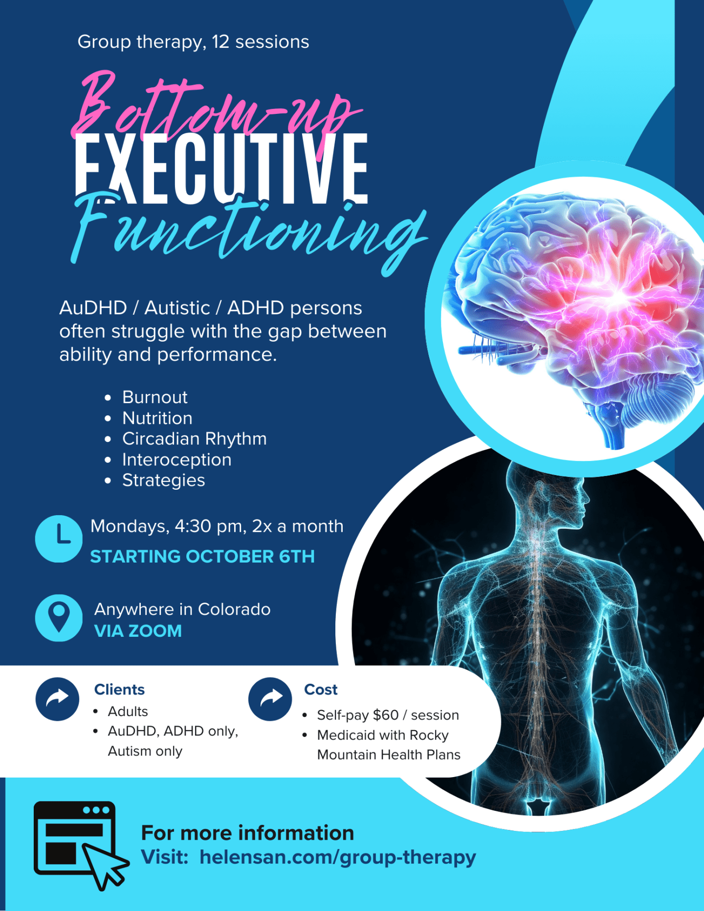 Bottom-Up Executive Functioning – Mont Rose Counseling, LLC